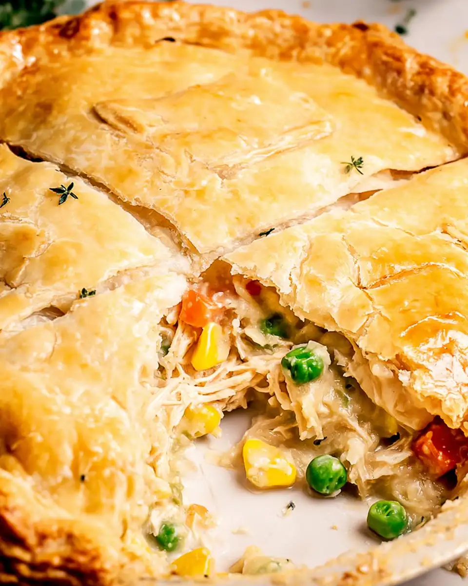 Easy Homemade Chicken Pot Pie Recipe from Scratch