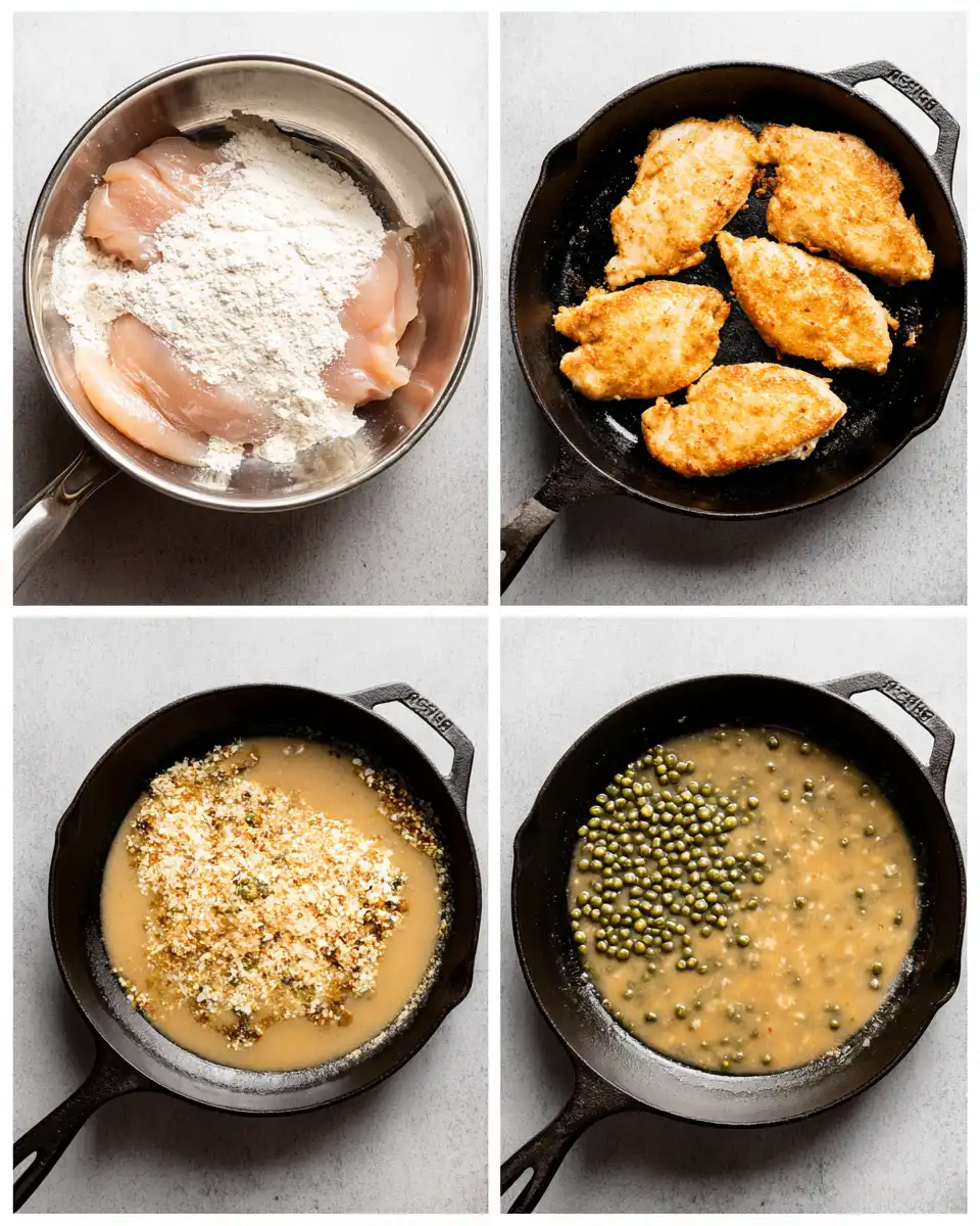 Easy Chicken Piccata Recipe with Lemon Caper Sauce